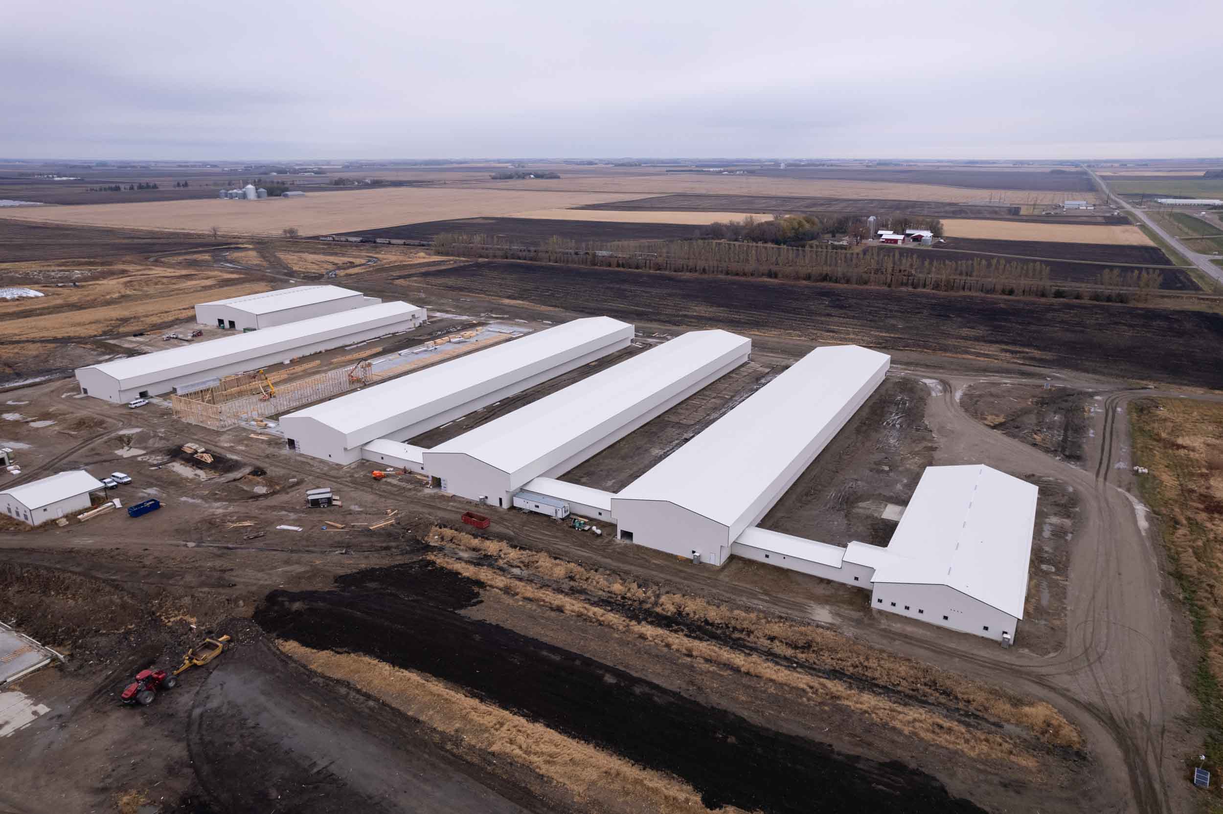 MULTI-LEVEL CAGE-FREE AVIARY PULLET BUILDING - Heartland Builders